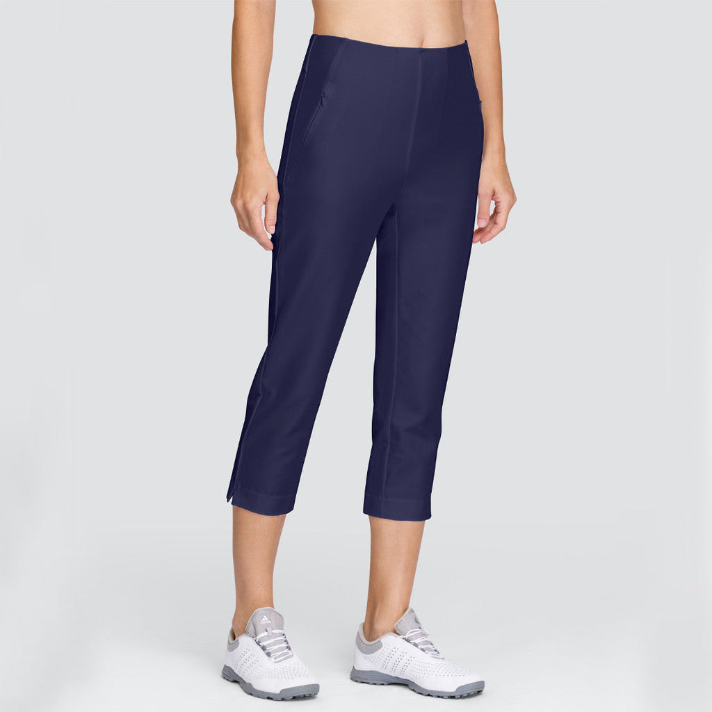 Tail Ladies Golf Allure Pull On Capri 83CM- Navy – Golf 2 Golf LTD